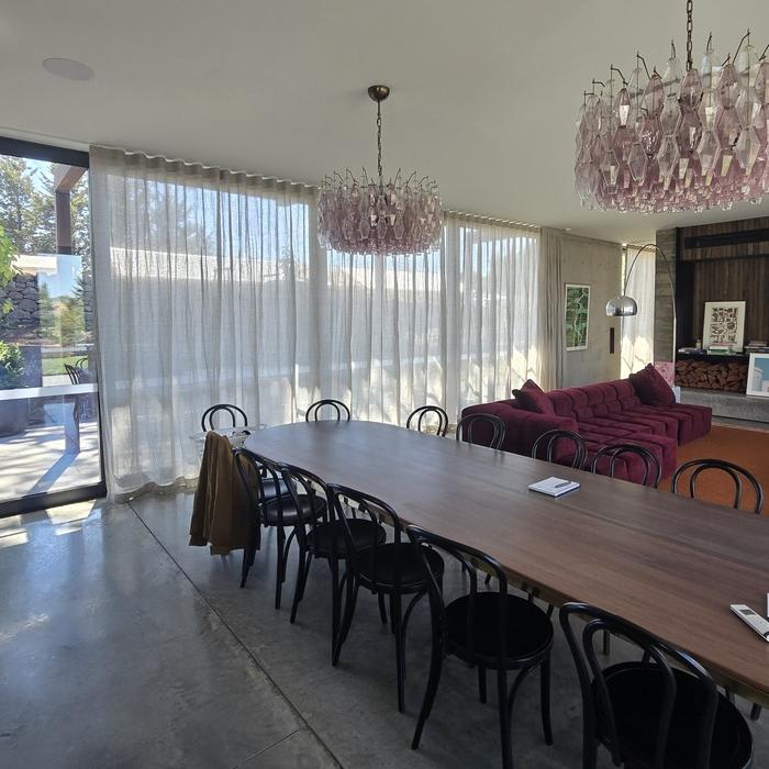 Modern Elegance in Kyneton 3444 | Motorised Wavefold Curtains